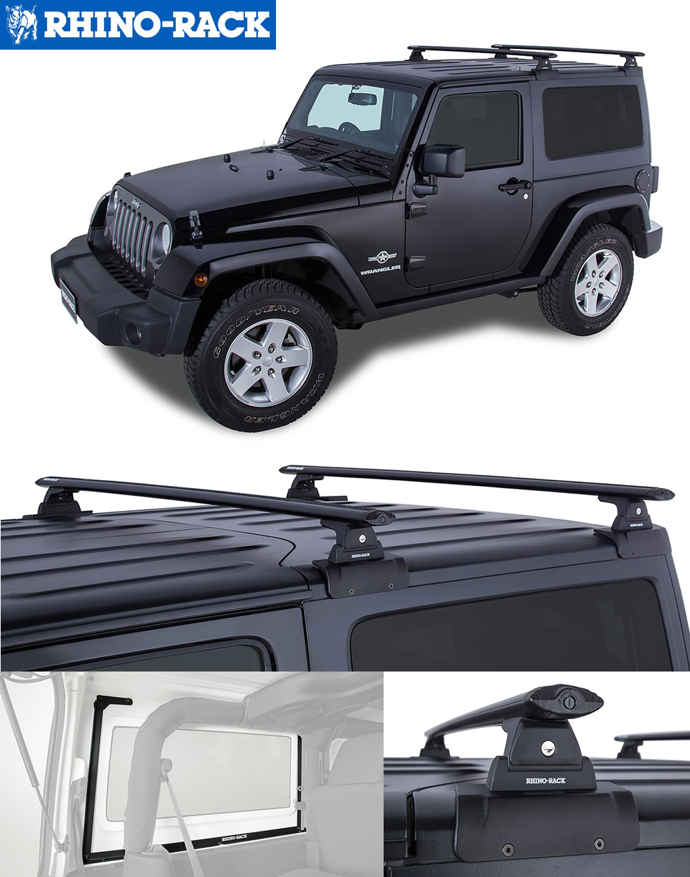 Jeep Wrangler Rhino Rack Roof Racks Sydney
